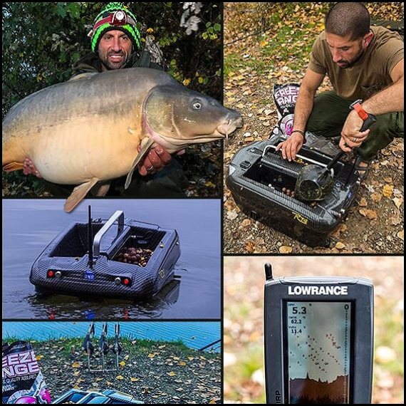 Ali Hamidi angler successful with the RT4 Baitboat! | Carplounge UK Ltd.