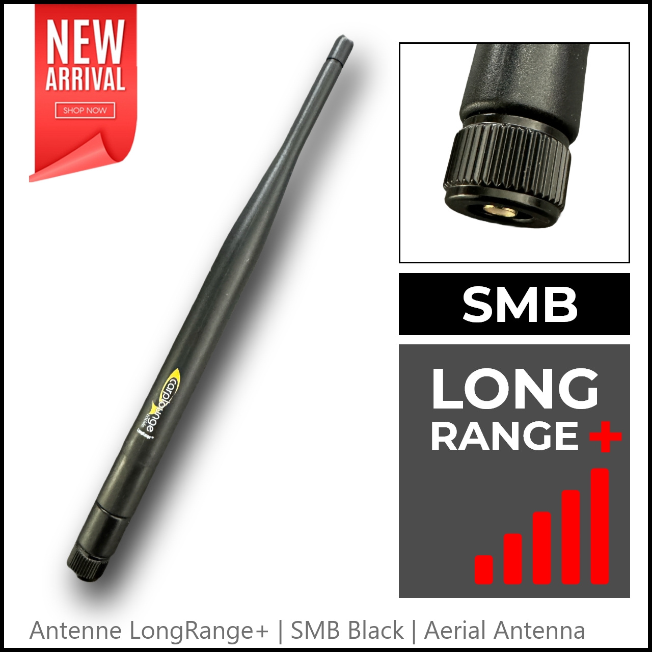 ANTENNA 2.4GHZ – BLACK BASE | Carplounge UK Ltd.